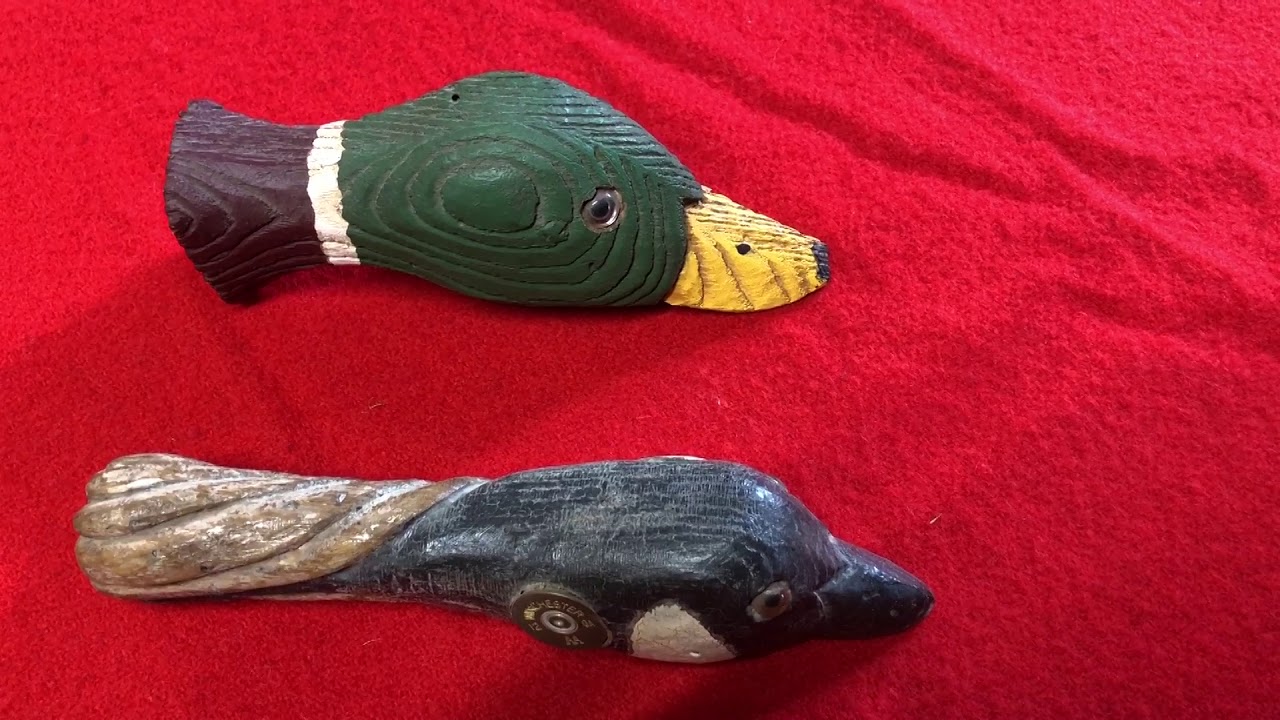 Vintage Game Calls -Valuable Duck and Goose Calls - YouTube