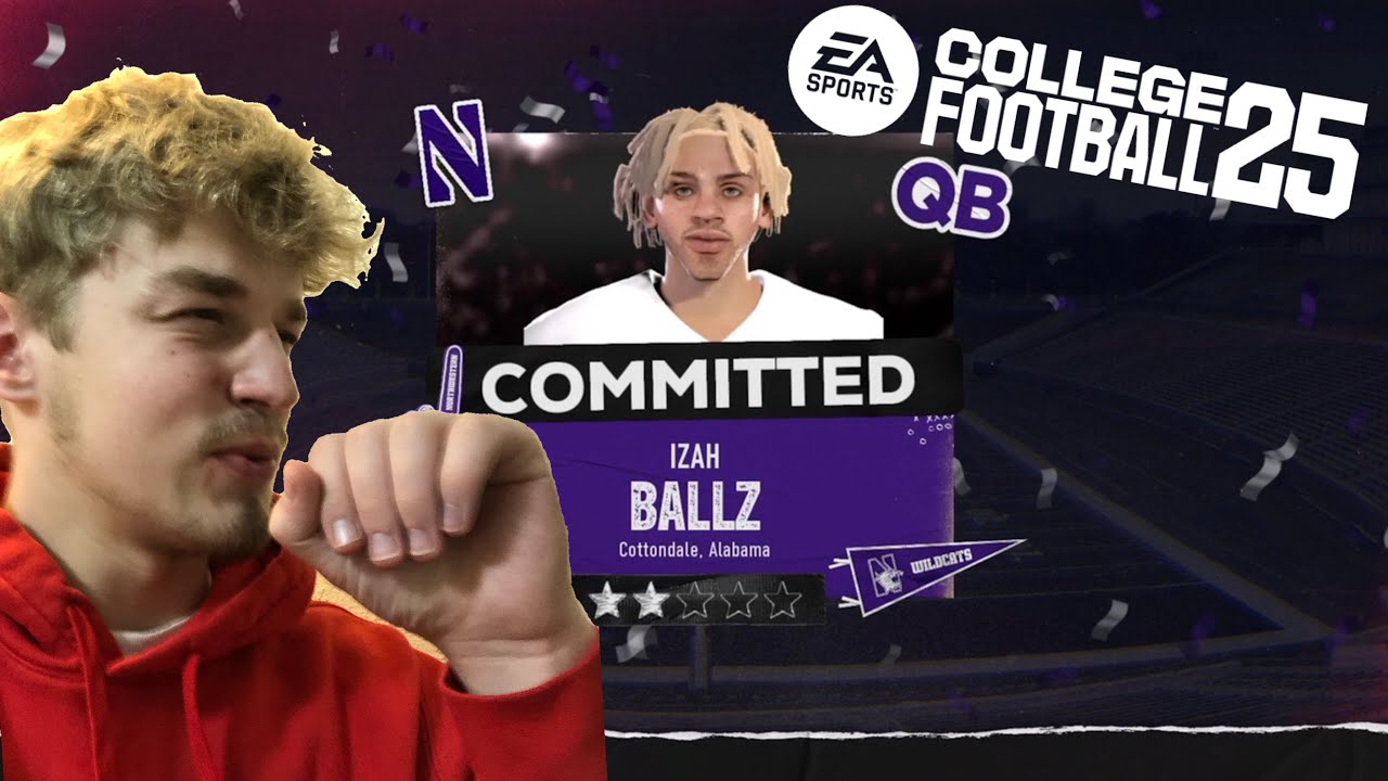 I made a Monster 2-Star Quarterback in NCAA 25 Road to Glory…(College ...