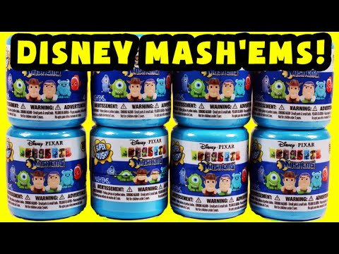 ★Disney Pixar Mashems★ Disney Pixar Mashem (Fashem) Blind Capsules ...