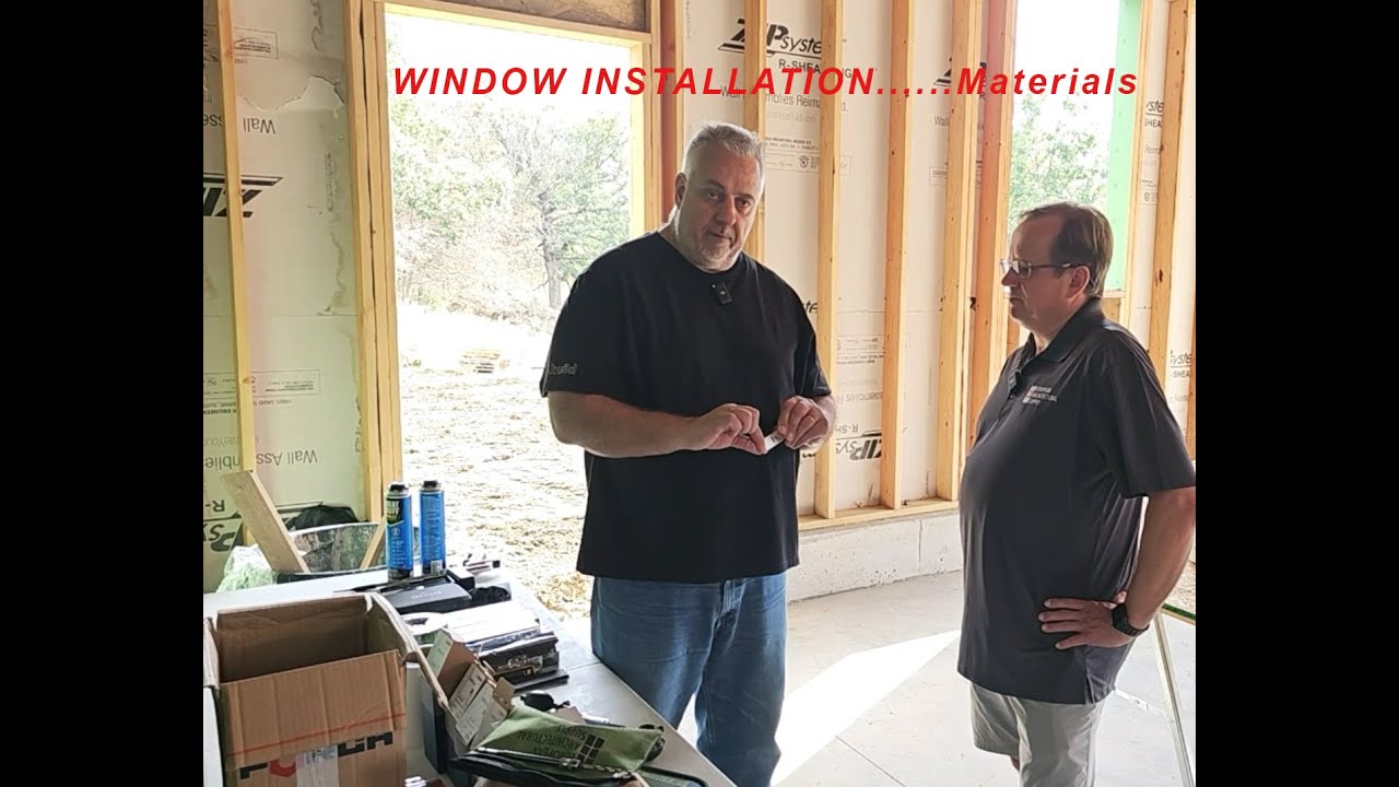 WINDOW INSTALL....tools and materials - YouTube