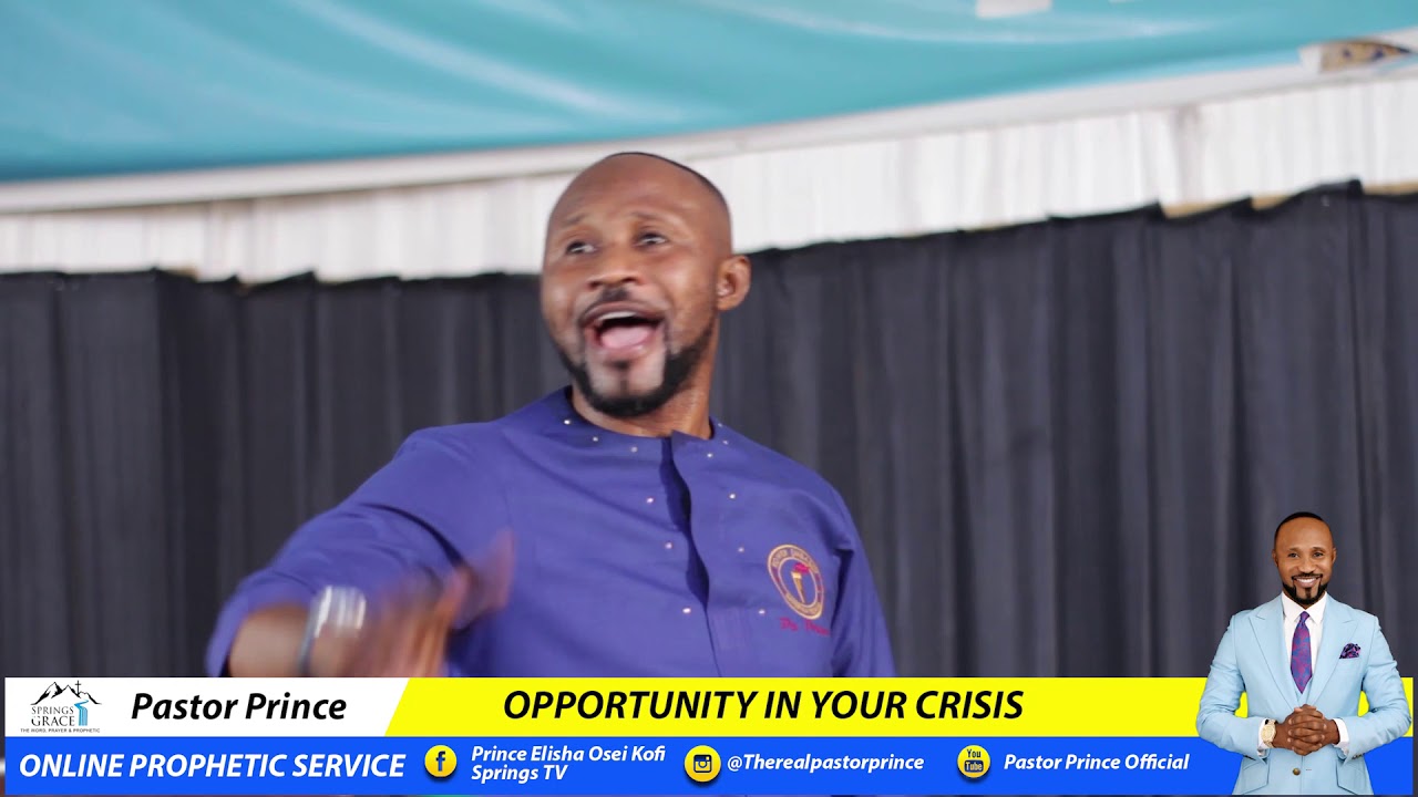 Watch PASTOR PRINCE's Powerful Prophecy for Ghana in this coronavirus ...