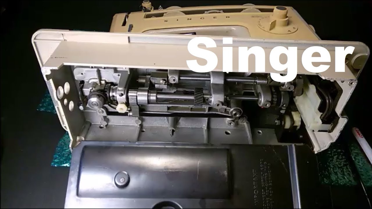 Singer sewing machine bottom cover removal for quick purchase ...