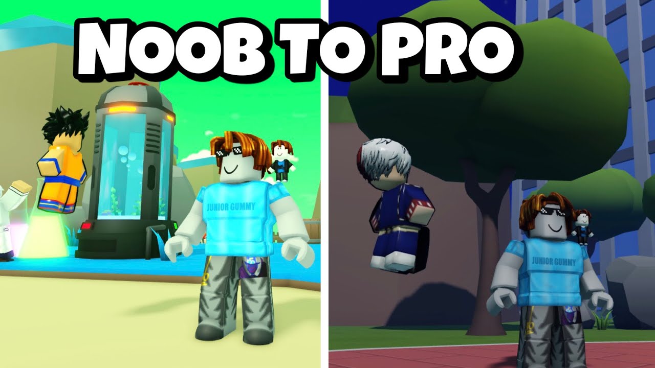 anime training simulator noob to pro - YouTube