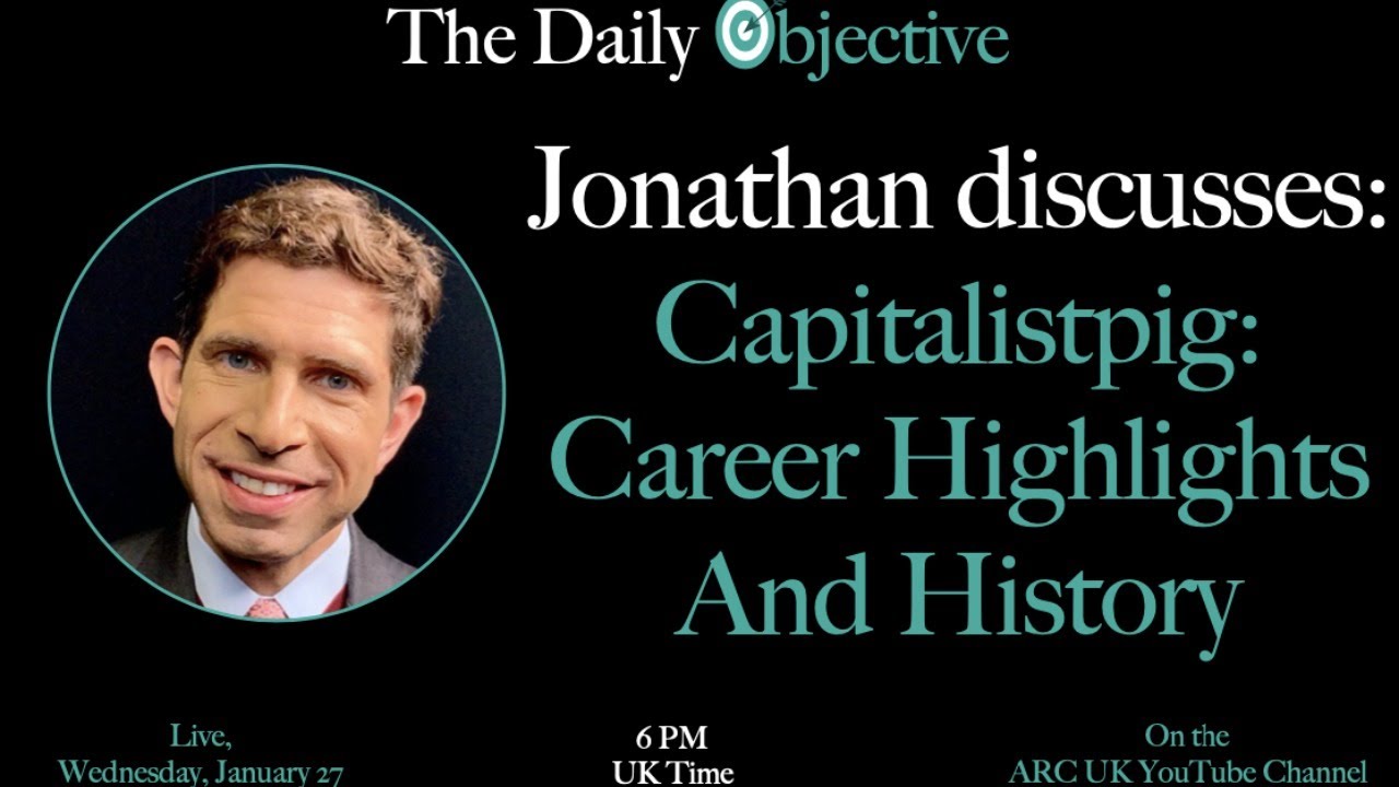 Capitalistpig: Career Highlights and History - TDO 167 | Jonathan ...