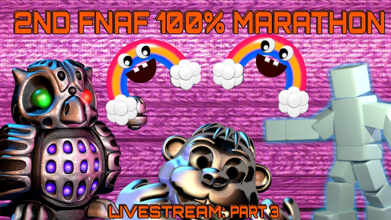 2nd FNAF 100% MARATHON! Livestream: Pt. 3 - YouTube