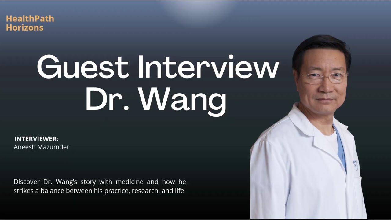 A Look into the Medical Life | Interview with Dr. Jingping Wang - YouTube