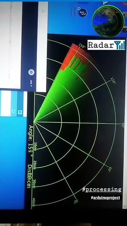 Radar system 📶 -- Make A Radar Using Arduino And Ultrasonic Sensor GTU | Arduino Project , - YouTube