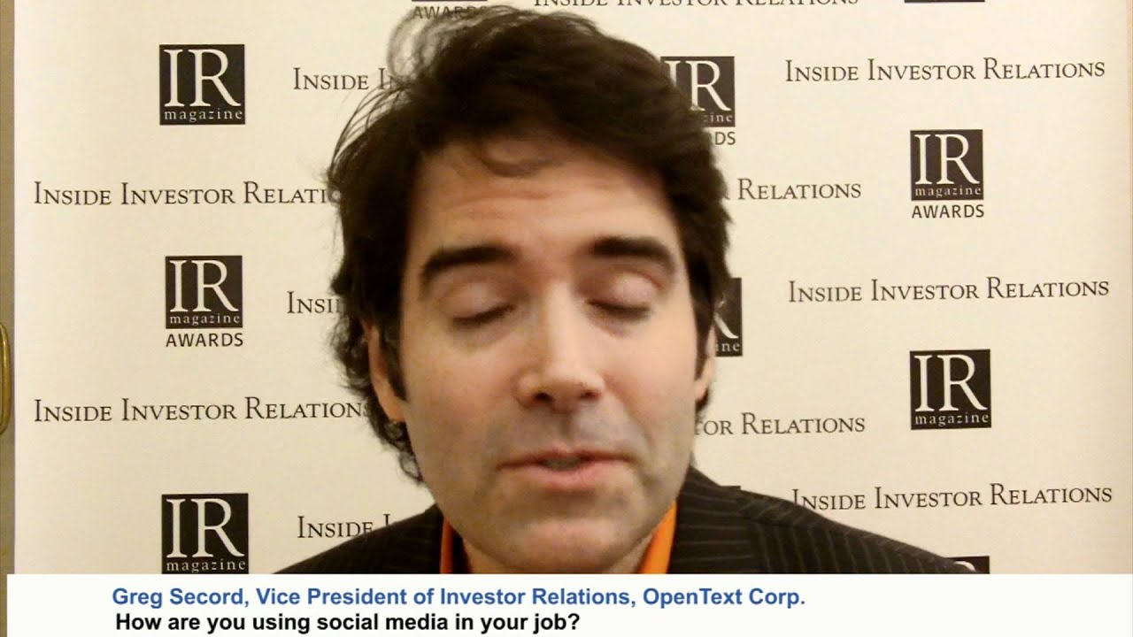 How OpenText uses social media - YouTube