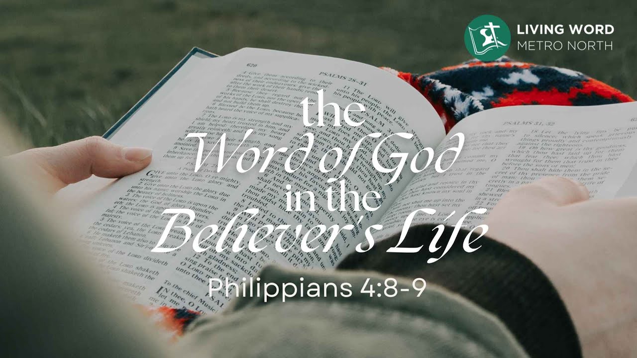 The Word of God in the Believer's Life - Pastor John Quintana - Aug. 20 ...