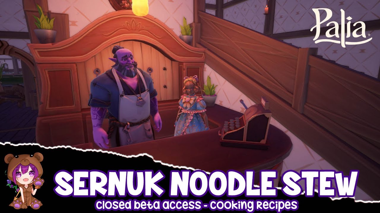 Palia - Sernuk Noodle Stew - Finding Cooking Recipes - YouTube