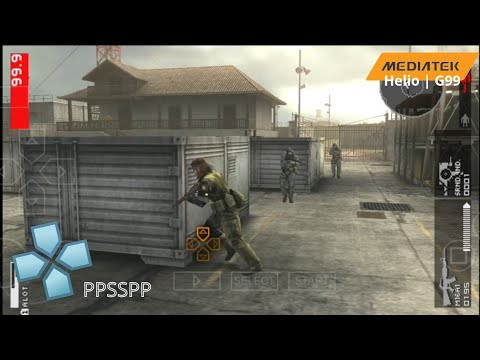Metal Gear Solid - Peace Walker (PSP) Gameplay PPSSPP | Mediatek Helio ...