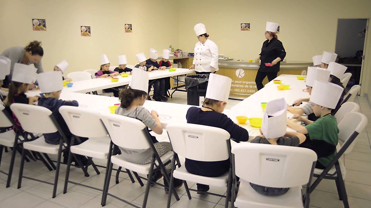 Les ateliers des petits cuistots Place Rosemère - YouTube