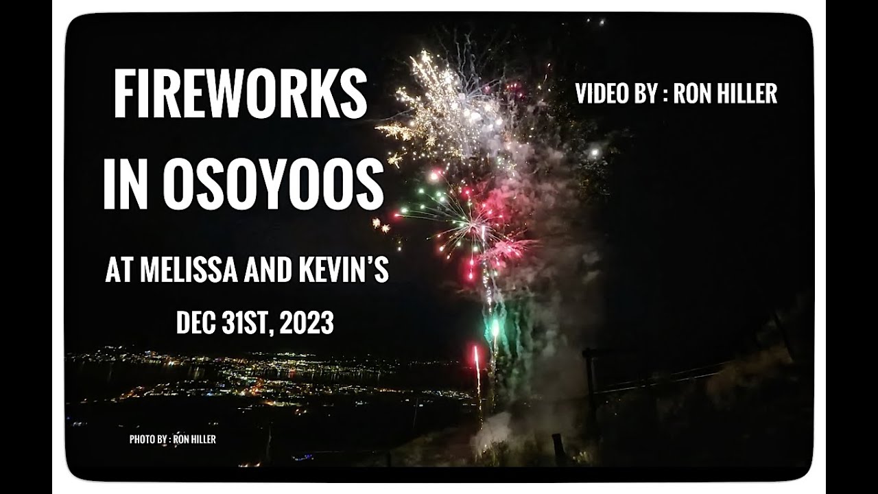 Fireworks at Melissa's and Kevin's 2023 - YouTube