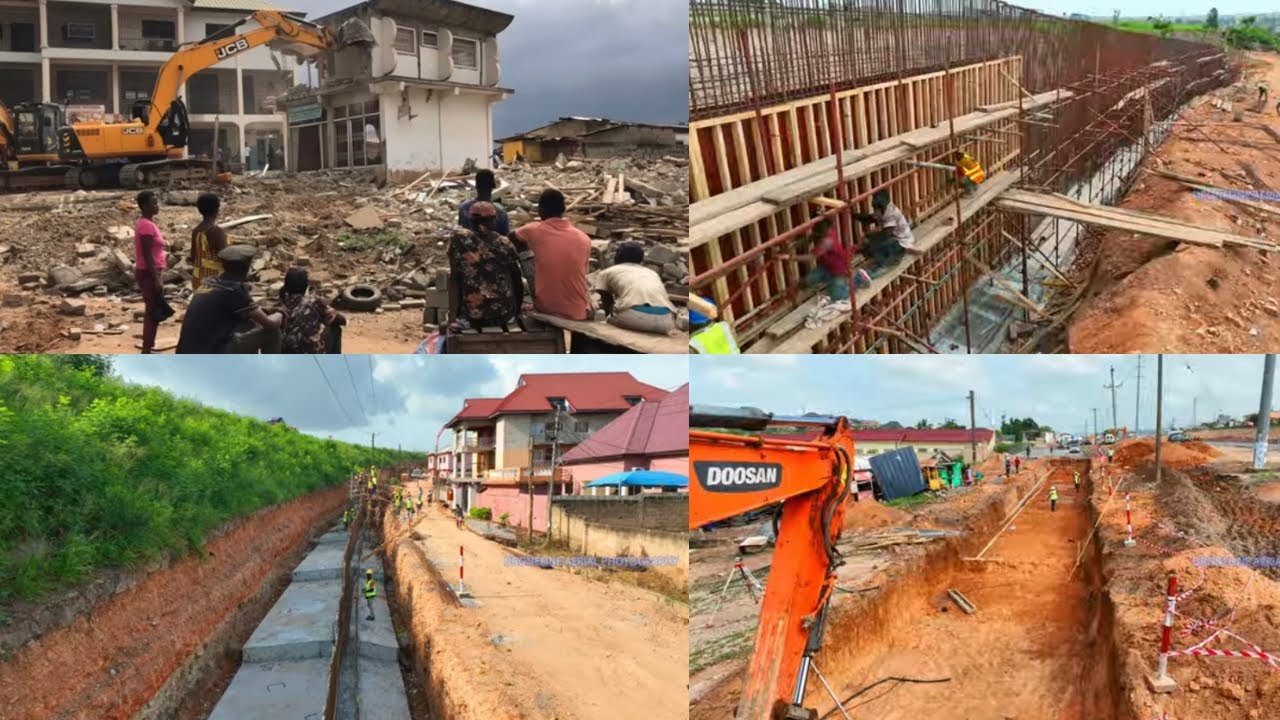 OFANKOR NSAWAM ROAD UPDATE - YouTube