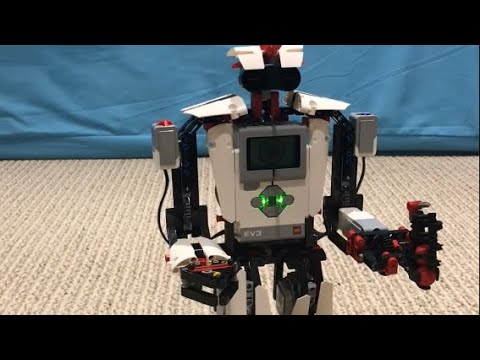 Coolest Lego Robot (Step by Step Instructions) - YouTube