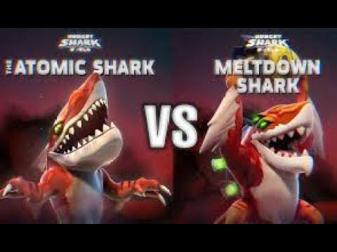 Hungry Shark World | Meltdown Shark Collected All HUNGRY Letters in ...
