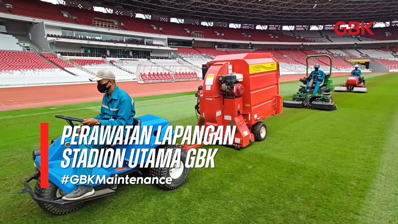 MENGENAL TEKNIK PERAWATAN RUMPUT SUGBK l AERASI DAN TOP DRESS - YouTube