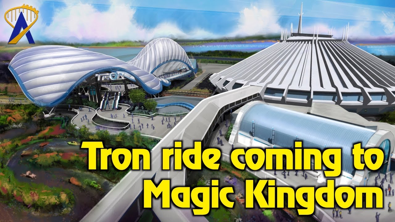 Tron ride coming to Magic Kingdom's Tomorrowland - YouTube