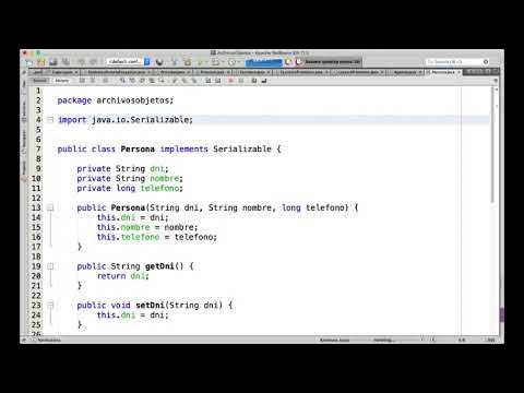 4.4.5.1 Serializable Archivos de Objetos - YouTube