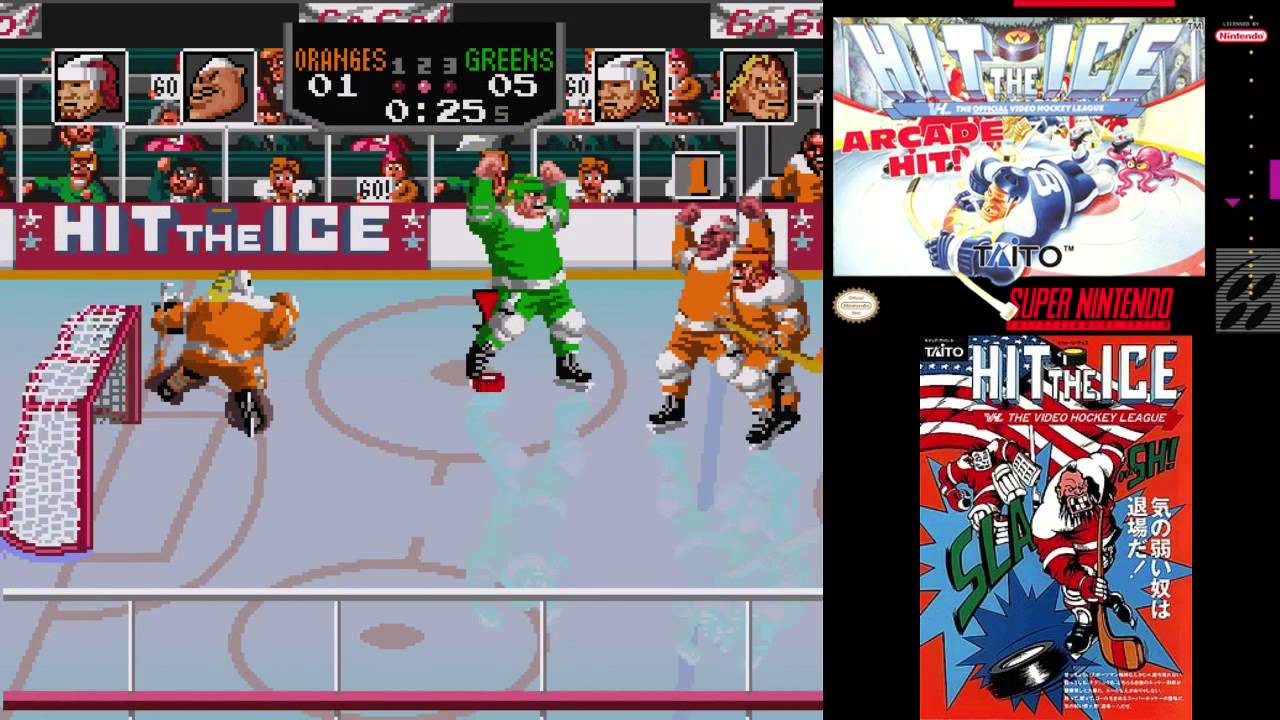 SNES A Day 152: Hit the Ice - YouTube