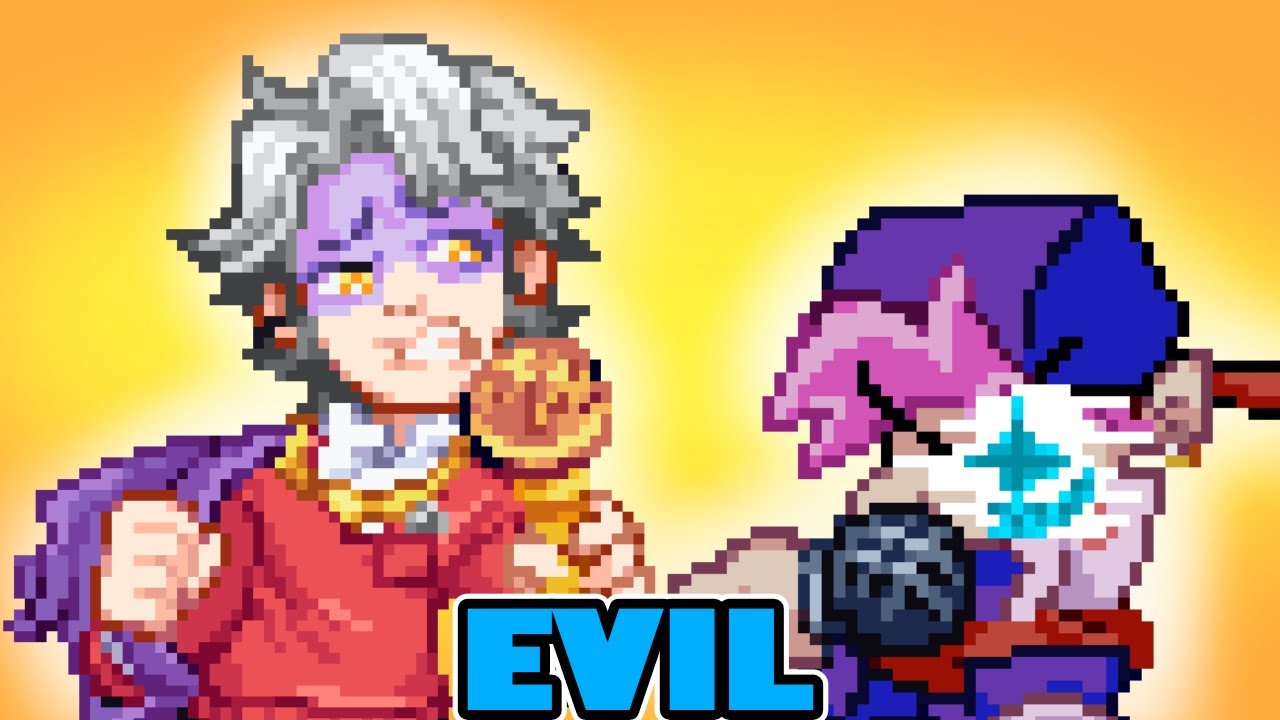 FRIDAY NIGHT FUNKIN' mod EVIL BOYFRIEND vs CORRUPT Senpai DAY 2 B Side ...