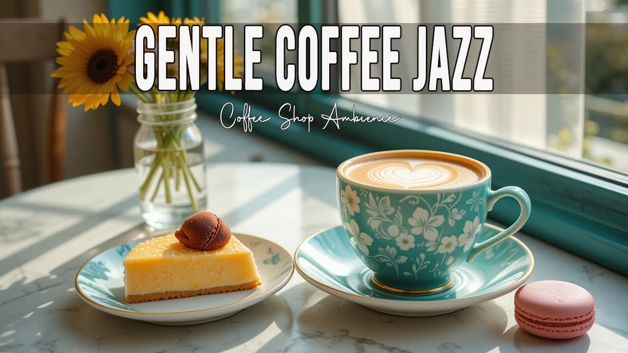 Gentle Coffee Jazz ☕ Relaxing Bossa Nova Piano Music for Work, Study ...