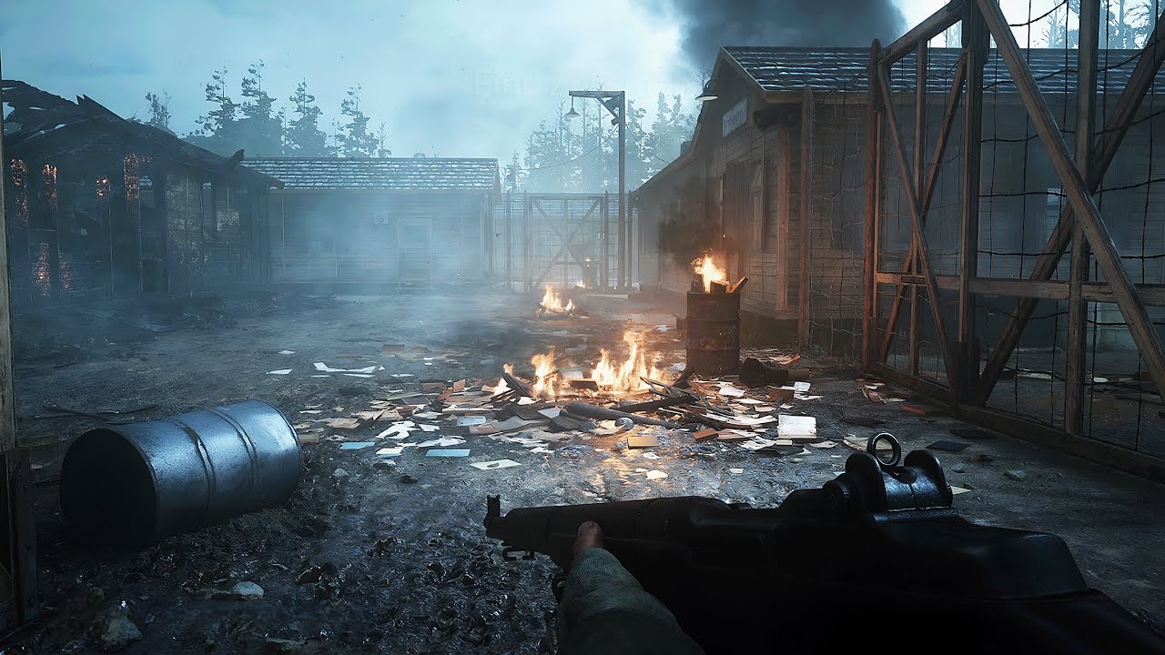 The Rhine - Call of Duty - WWII - Full Mission Walkthrough - Last ...