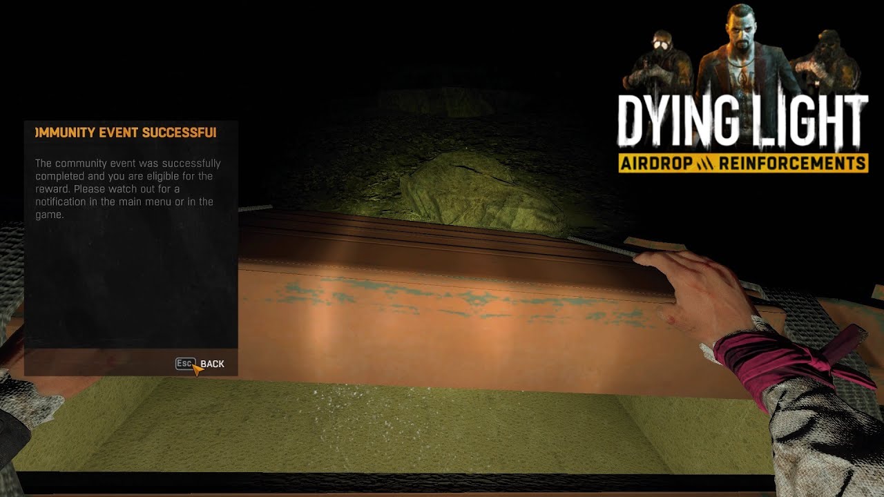 Dying Light Airdrop Reinforcements 2022 Event Community Bounty with ...
