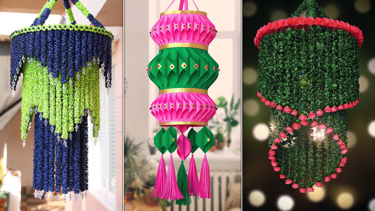 5 Paper Craft..!! Jummar Making - Wall Hanging Ideas || DIY - YouTube