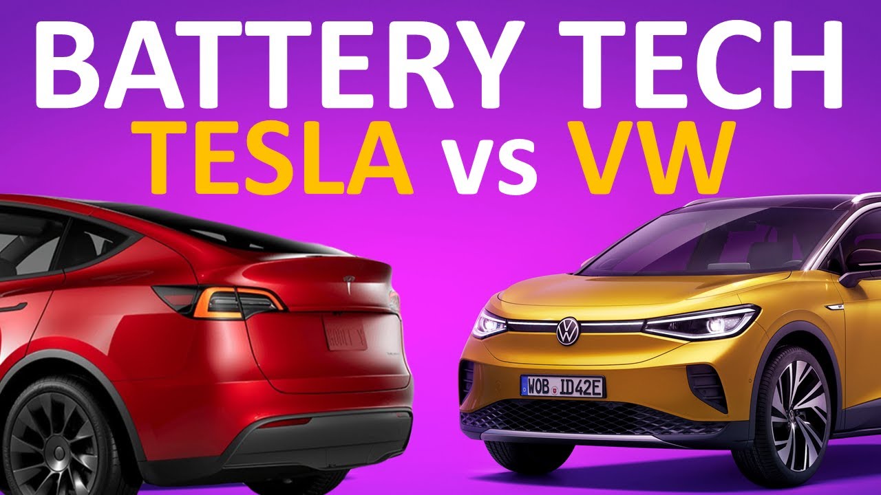 VW vs TESLA: EV Battery Tech (VW Power Day Breakdown) - YouTube