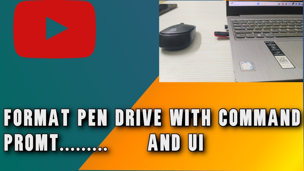 Format Pen Drive via CMD IN 1 MINUTE - YouTube