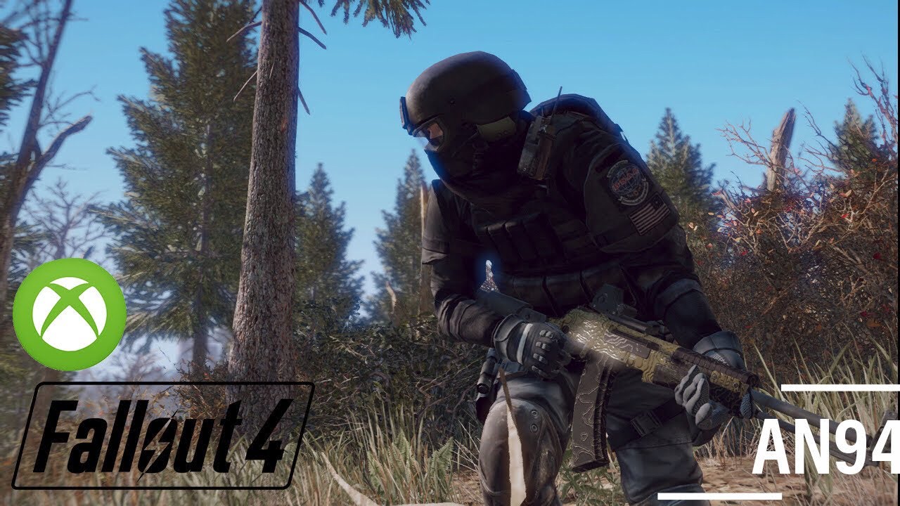 Warfighter's AN94 (Fallout 4 Xbox one mod) - YouTube