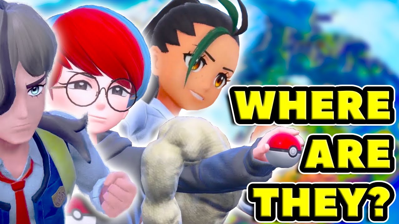 Where are ARVEN, PENNY & NEMONA in the Pokémon Scarlet and Violet DLC ...