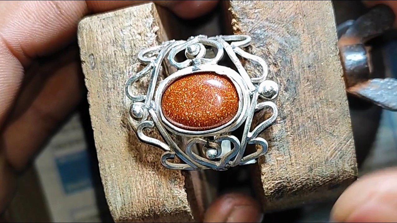 Easy Silver Ring Tutorial : Perfect for Beginners! - YouTube