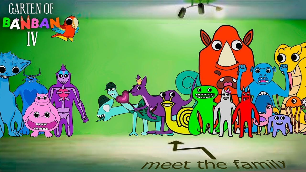 Garten of BanBan 4 - ALL NEW BOSSES + Ending (Gameplay #4) - YouTube