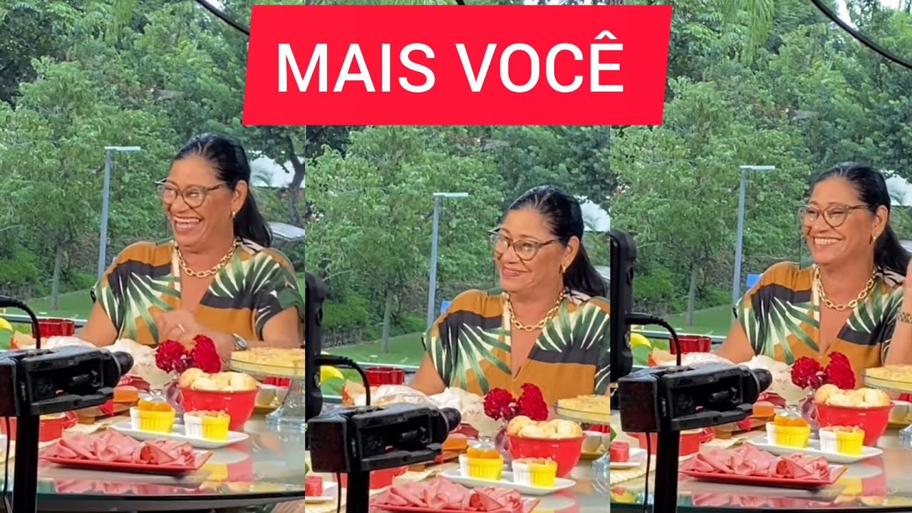 DELMA PARTICIPA DO PROGRAMA MAIS VOCÊ E TOMA CAFÉ DA MANHÃ COM ANA ...