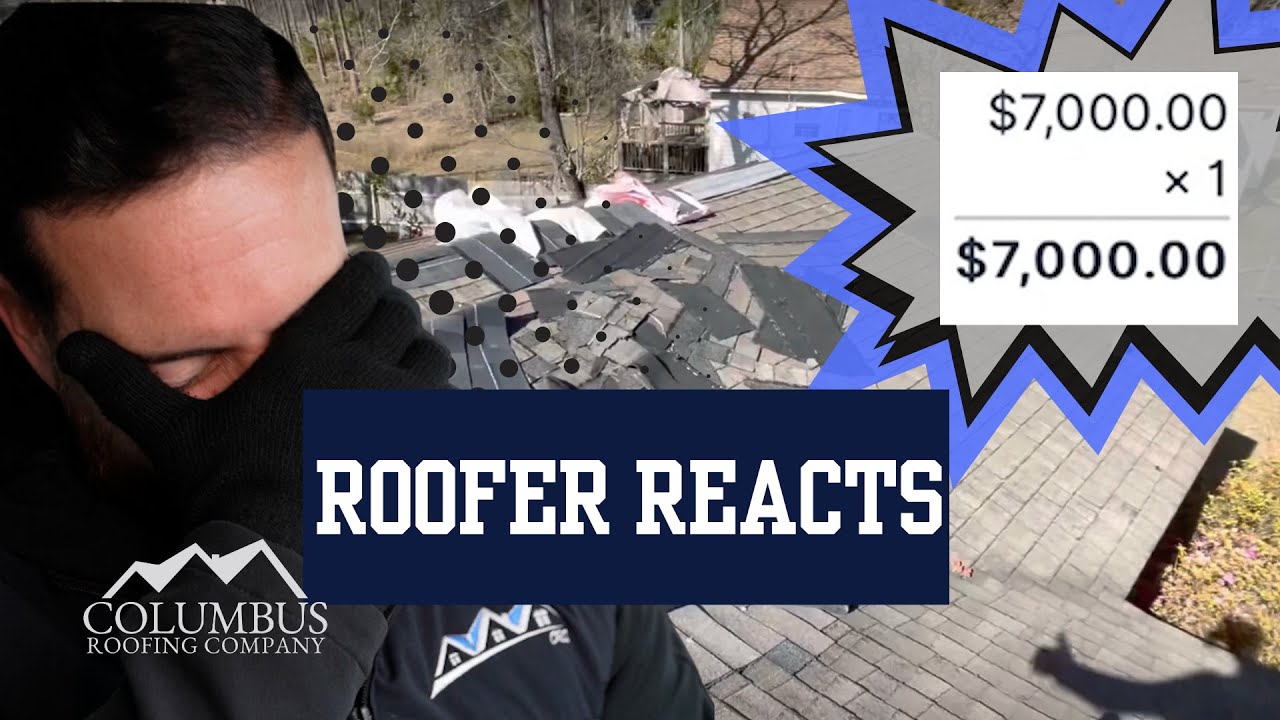 Roofing Gone Wrong: Tyler Reacts to This Unfinished Nightmare 🛑 - YouTube