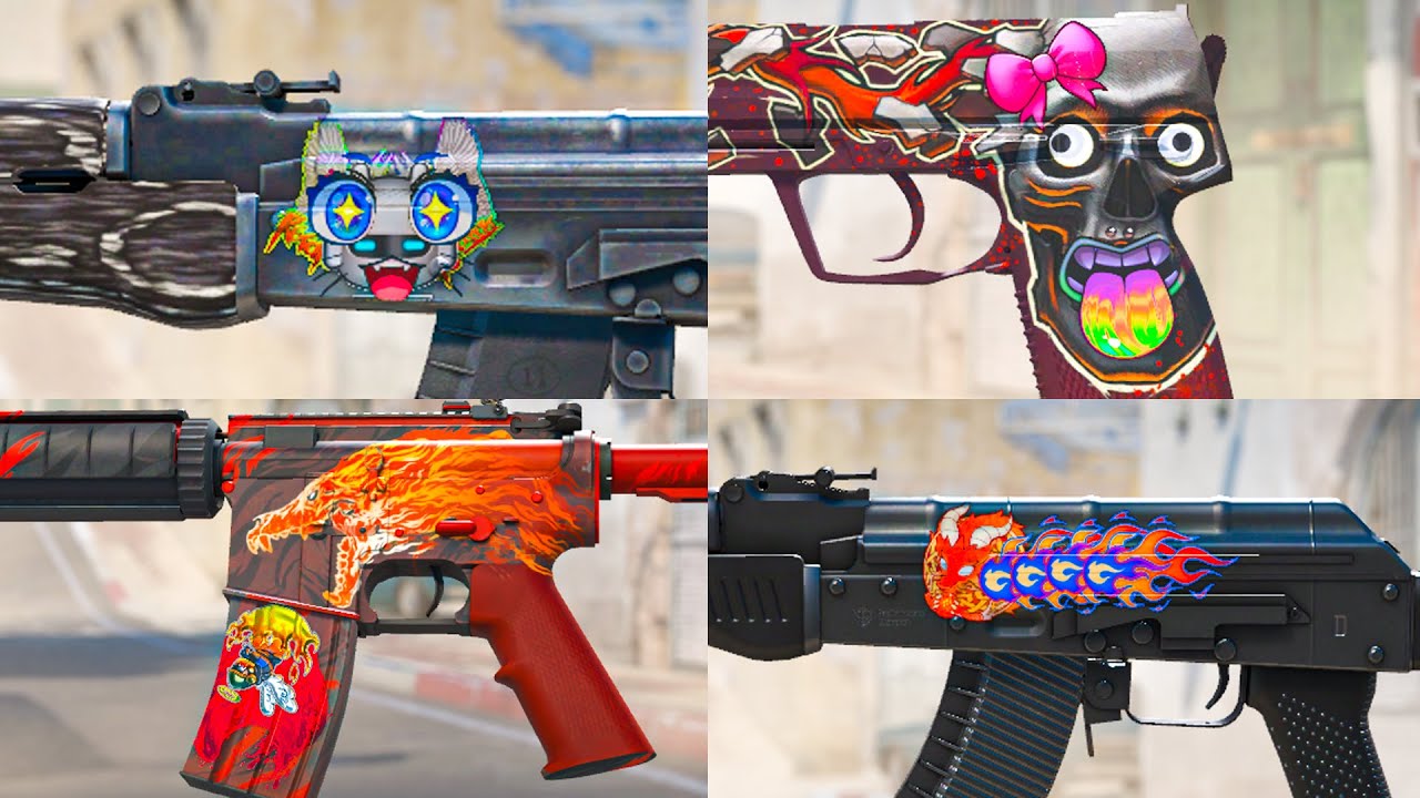 NEW STICKER COMBOS ARE🔥- CS2 COMMUNITY IS COOKING INSANE WILD CRAFTS🔥 ...