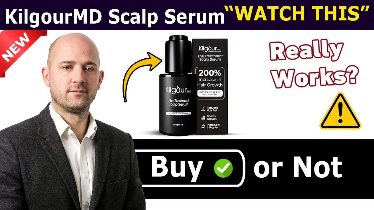 KilgourMD Scalp Serum Review | KilgourMD Serum Buy or Not - YouTube