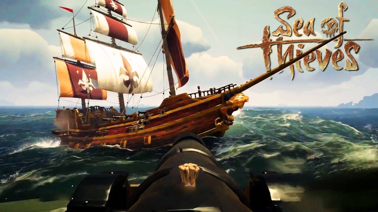 4 Man Galleon VS 1 Man Sloop (Sea Of Thieves Gameplay) - YouTube