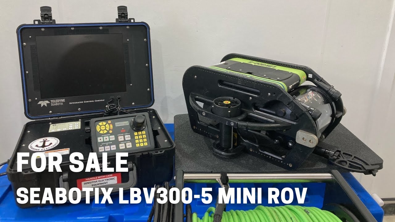 SeaBotix LBV300-5 Mini ROV for sale - YouTube