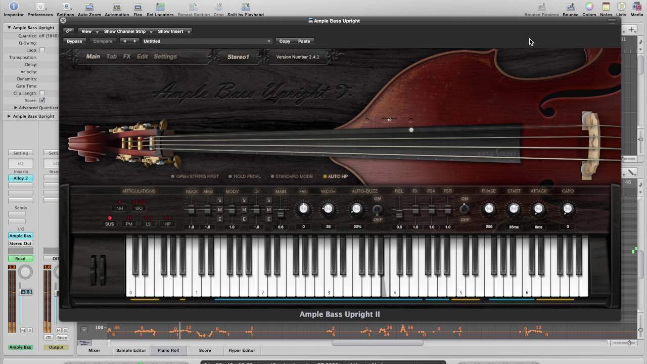 Dinner With Ally - Ample Sound ABU demo - YouTube