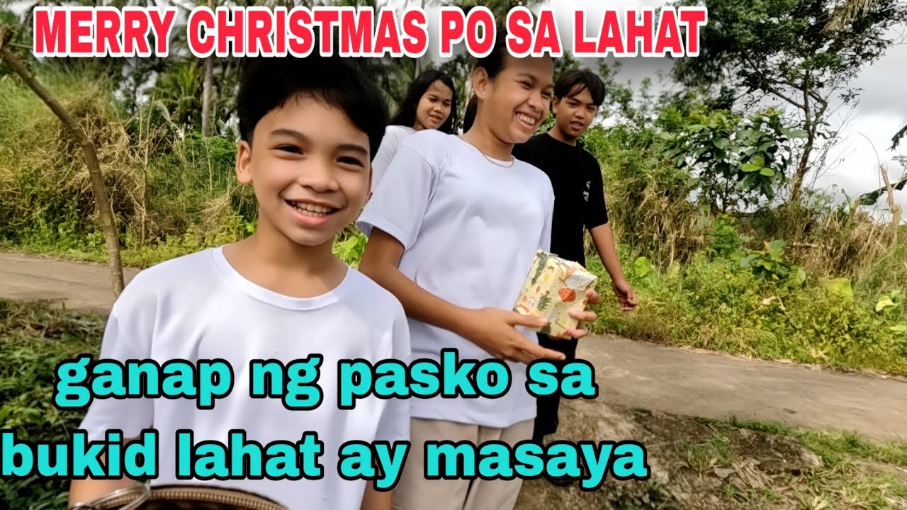 Pasko sa bukid lahat ay masaya kaganapan ng pasko sa bukid - YouTube