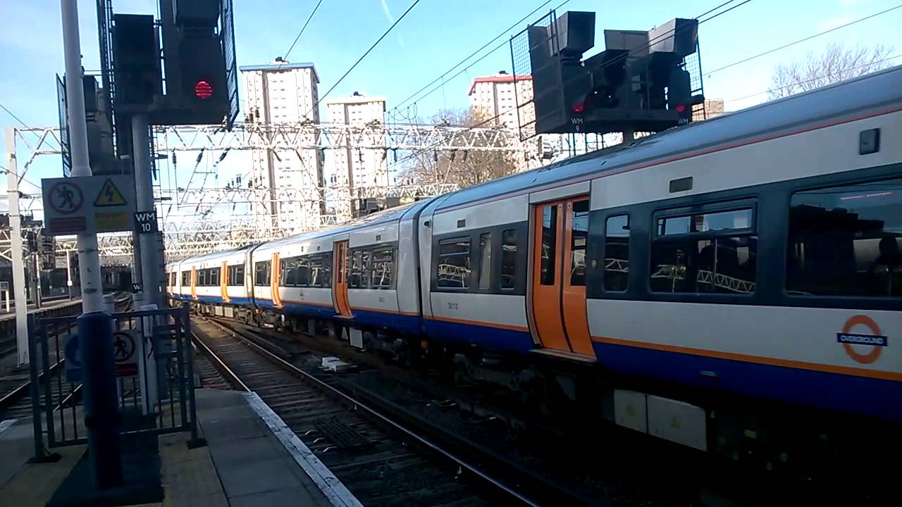 London Overground departing London Euston - YouTube