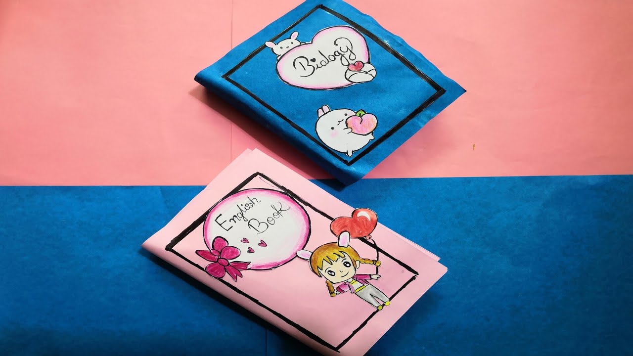 DIY | How to make small book-like storage box | cute storage box - YouTube