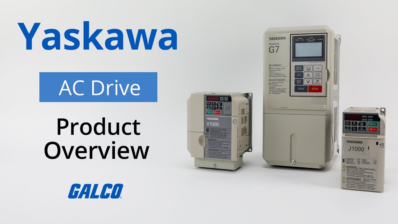 Yaskawa AC Drive Overview - YouTube