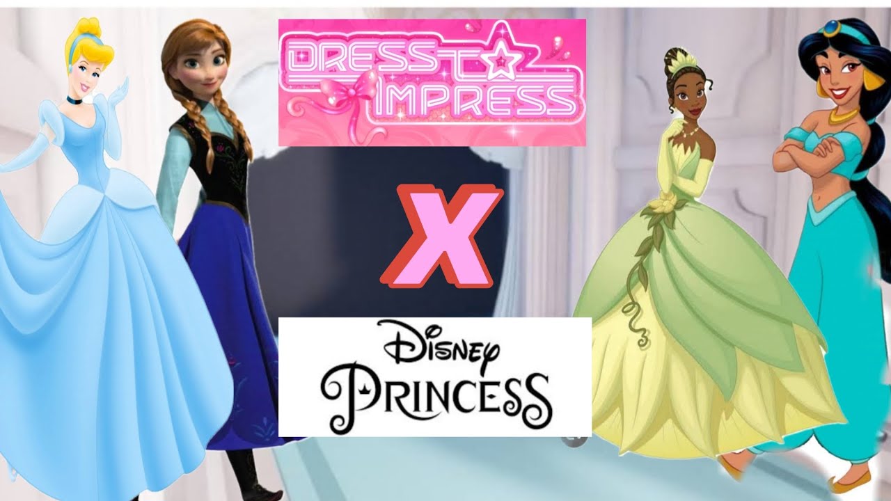 Iconic Disney Princesses in dress to impress. - YouTube