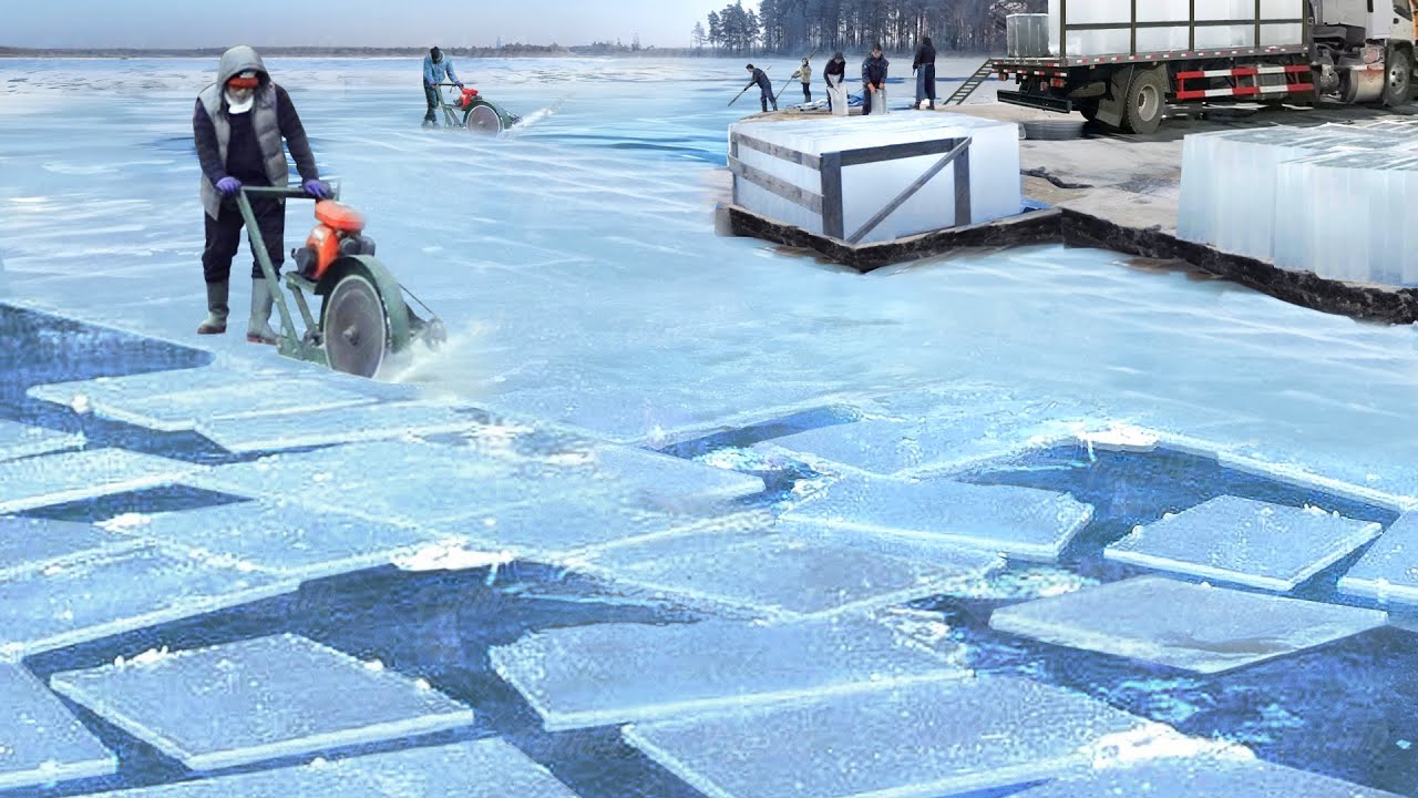 Japan’s Genius Idea to Harvest Tons of Ice Block for Free - YouTube