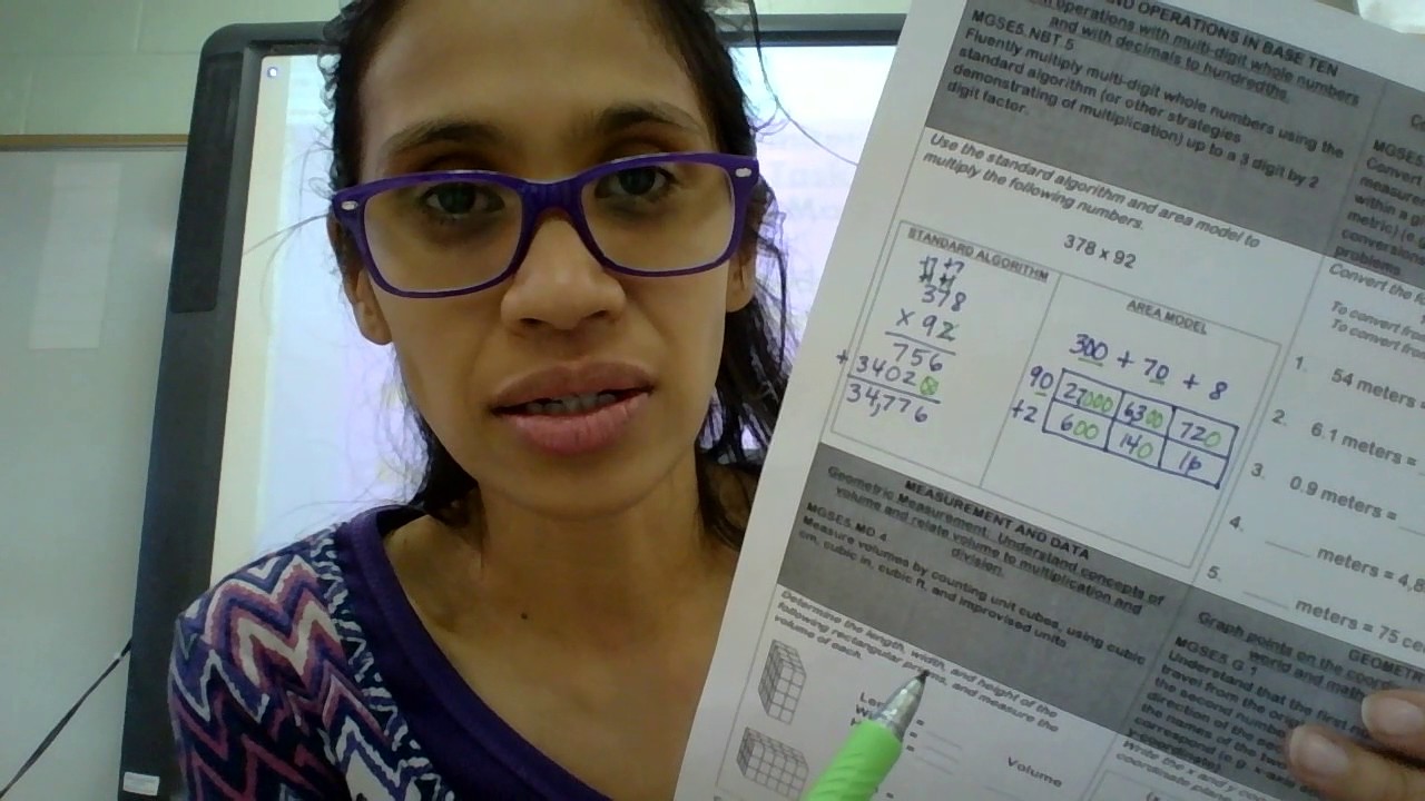 Multiplying Whole Numbers Using The Standard Algorithm And Area Model multiplying-whole-numbers-using-the-standard-algorithm-and-area-model