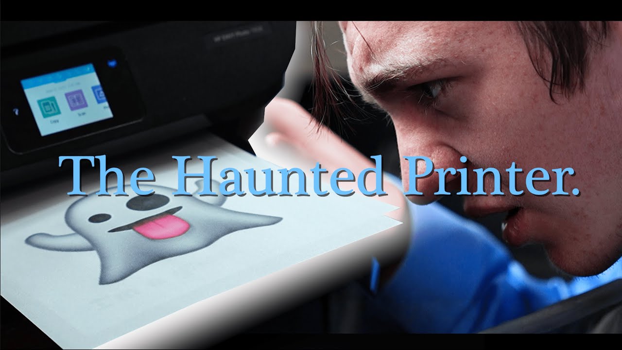 THE HAUNTED PRINTER | Comedy Short Film - YouTube
